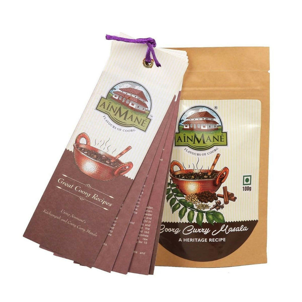 Buy Ainmane Traditional Coorg Curry Masala Online at Low Price.