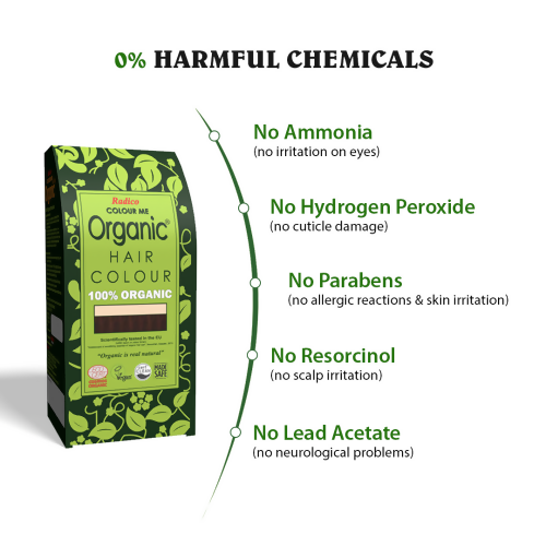 Buy Radico Organic Hair Color Powder - Sun Blonde Online.