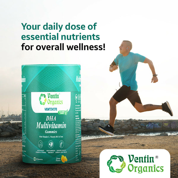 Buy Ventin Organics Ventivite DHA Multivitamin Gummies Online at Best ...