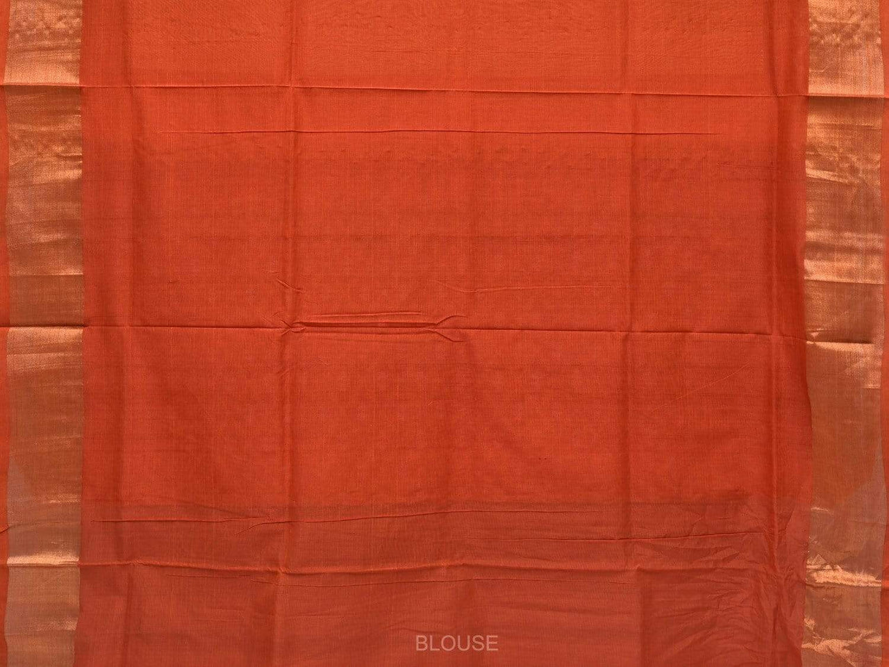 Buy Rust Uppada Cotton Handloom Saree with All Over Jamdani Design ...