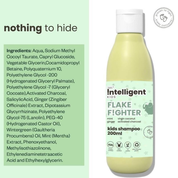 TuCo Intelligent Kids Anti-Dandruff Shampoo With Wintergreen, Mint & A