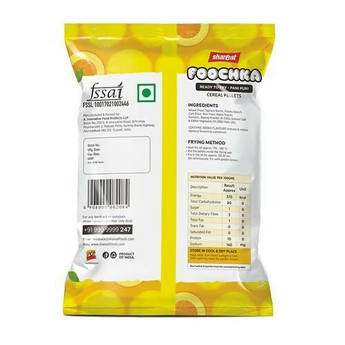 Buy Shareat Foochka Ready To Fry - Pani Puri Online at Best Price ...