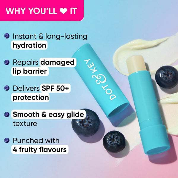 Buy Dot & Key Barrier Repair Hydrating Lip Balm SPF 50 With Ceramides ...