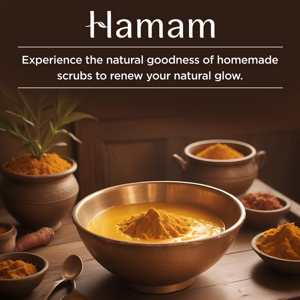 Buy Hamam Pure Turmeric Scrub Soap Online At Low Prices