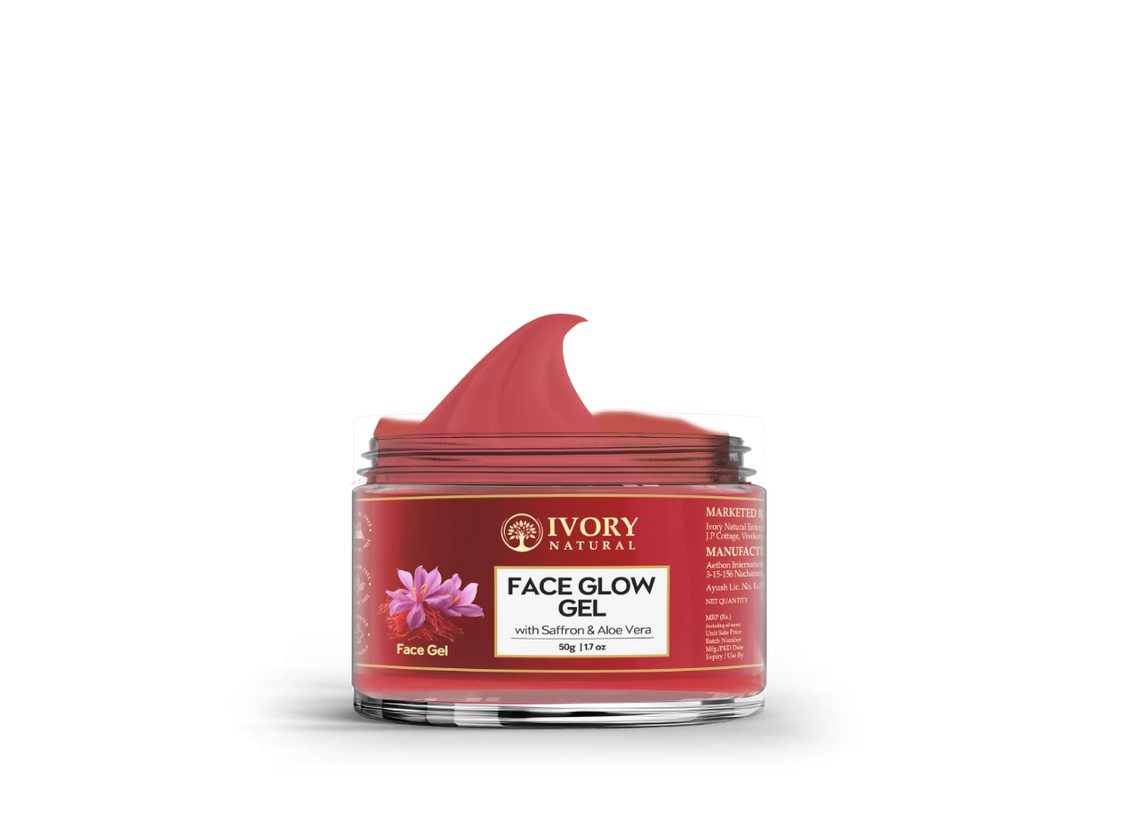 Buy Ivory Natural Face Glow Gel For Instant Glow And Timeless Radiance ...