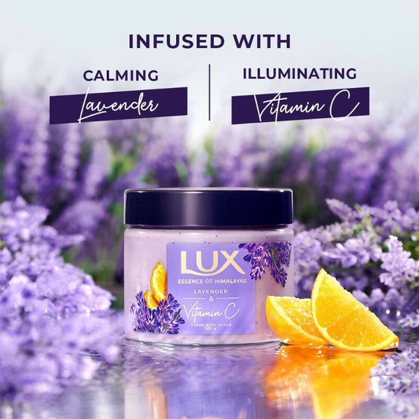 Buy Lux Essence Of Himalayas Lavender & Vitamin C Creme Body Scrub Online at Best Price | Distacart
