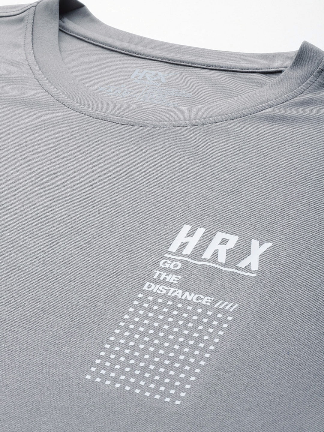 description hrx by hrithik roshan brand logo printed rapid dry t shirt ...