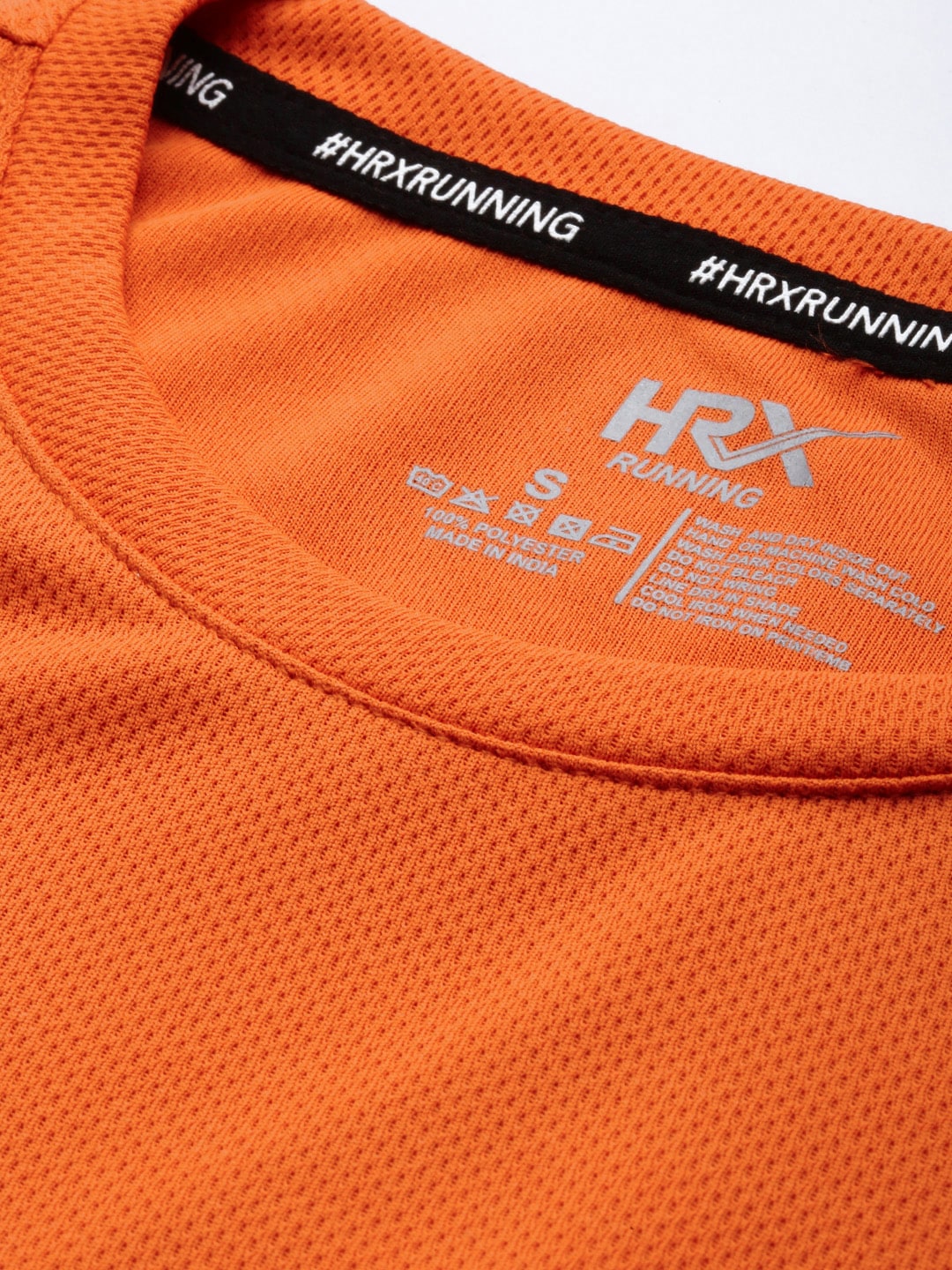 HRX by Hrithik Roshan Women Orange Running T-shirt - Distacart