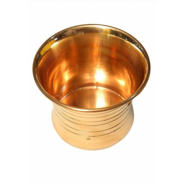 description indian traditional pancha patra with achamani pooja pancha ...