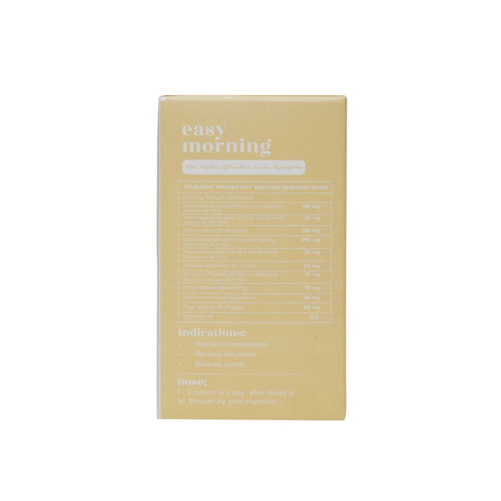 Buy Baidyanath Jhansi Ayurvedant Easy Morning Tablets Online at Best ...