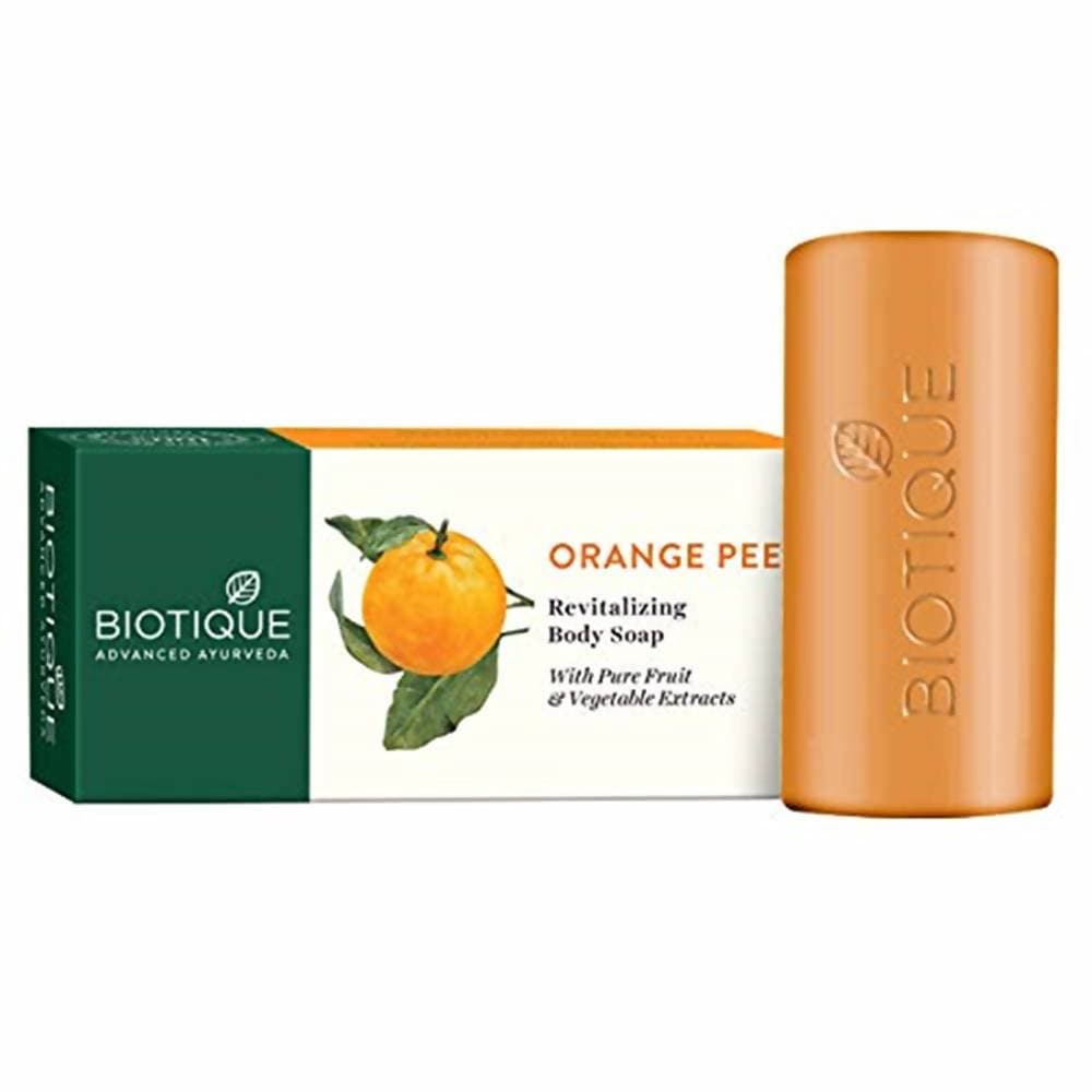 Shop Biotique Orange Peel Revitalizing Body Soap Online at Lowest Pric