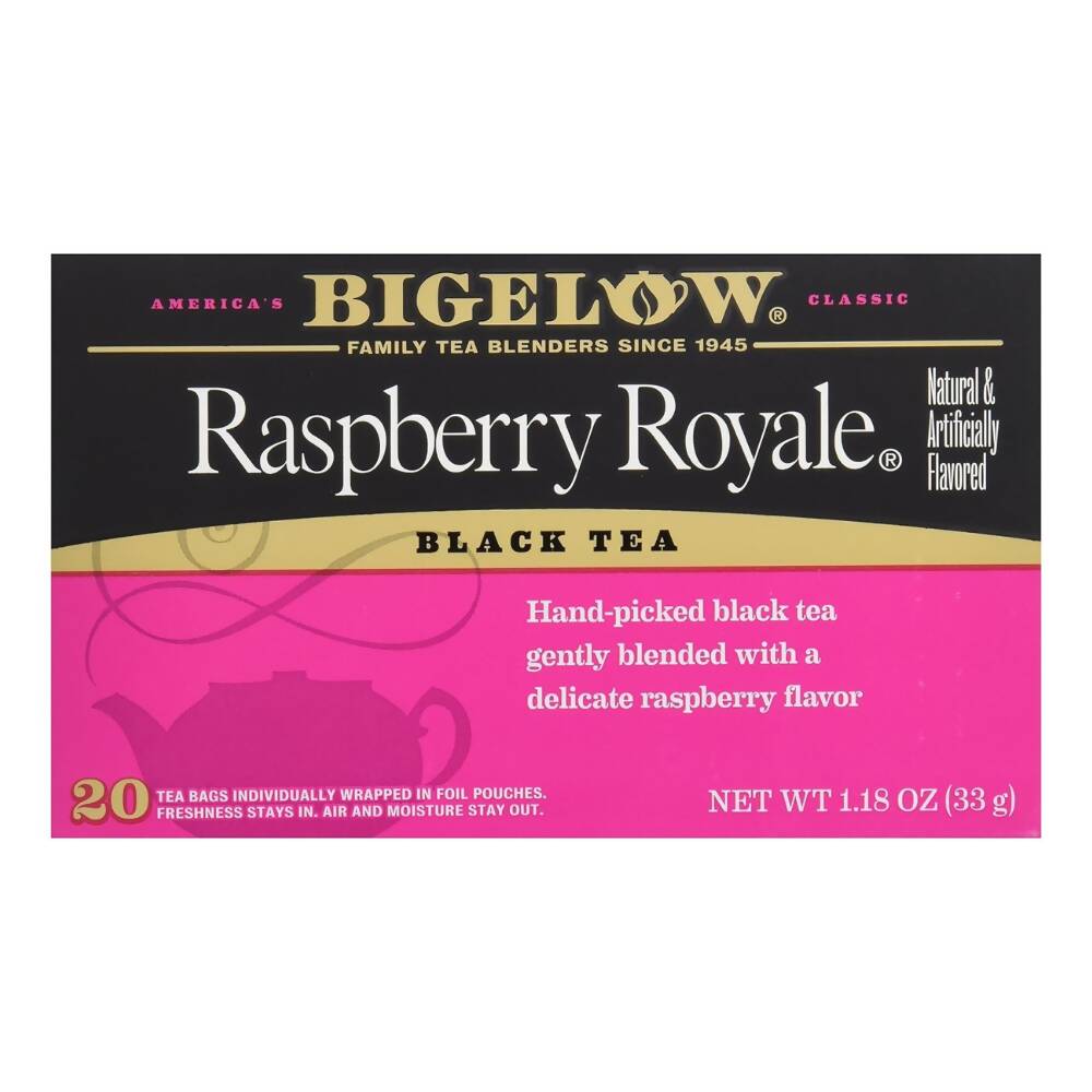 Buy Bigelow Raspberry Royale Tea Bags Online at Best Price | Distacart