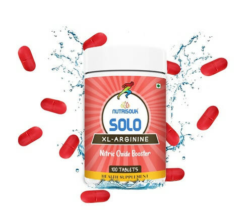 Buy Nutrisouk Solo XL-Arginine Tablets Online at Best Price | Distacart
