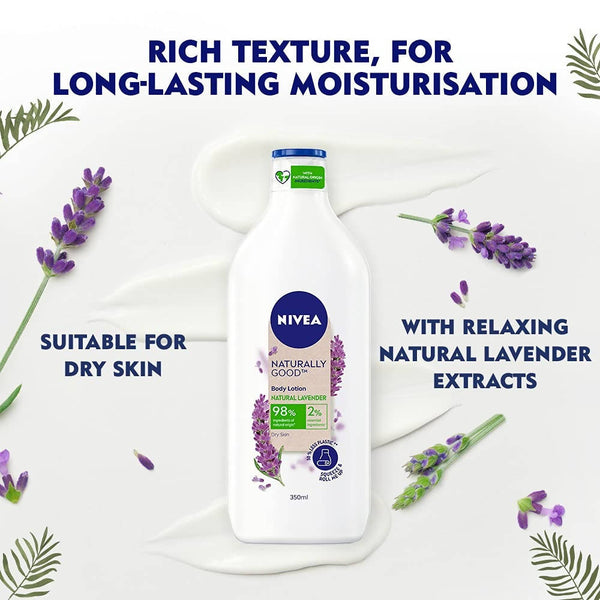 description nivea naturally good body lotion natural lavender key ...