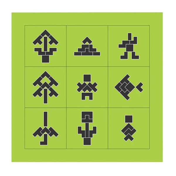 Kraftsman Wooden Tetris Jigsaw Puzzle Board | Made In India