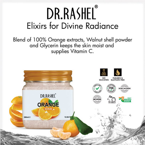 description dr rashel orange scrub for face and body ingredients ...