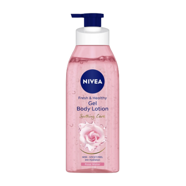 description nivea fresh healthy rose water gel body lotion non sticky ...