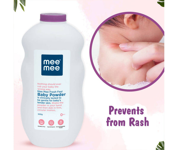 Buy Mee Mee Fresh Feel Baby Powder Online at Best Price | Distacart