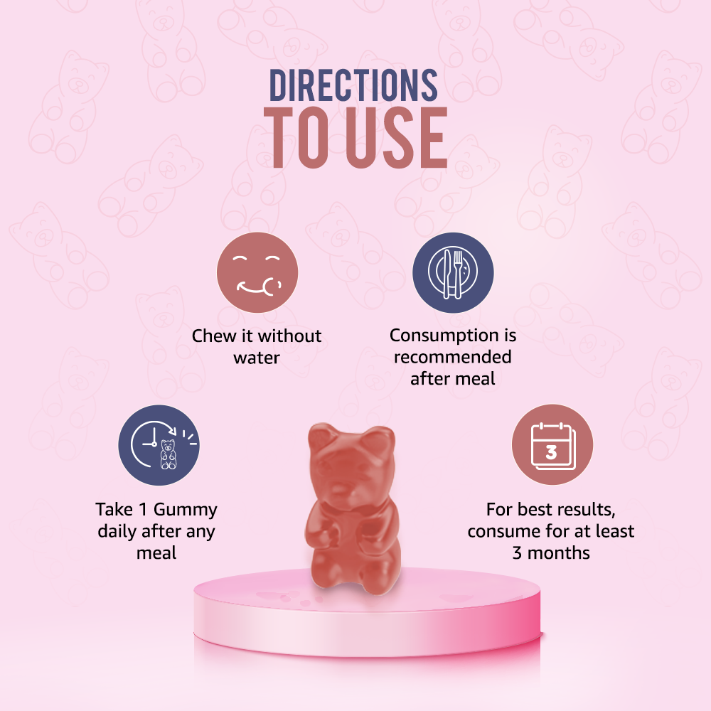 Buy Colorbar Beauty Miracle Gummies - Love Is In The Hair Online at ...