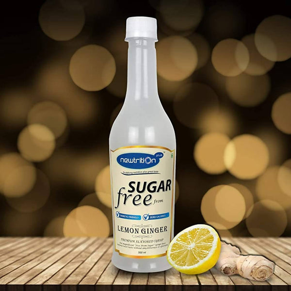 Buy Newtrition Plus Sugar Free Lemon Ginger Syrup Online at Best Price ...
