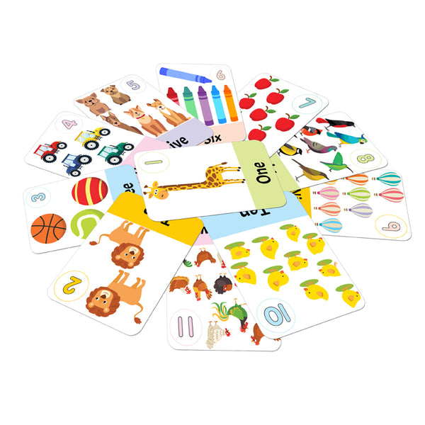 description dreamland publications flash cards numbers 30 double sided ...