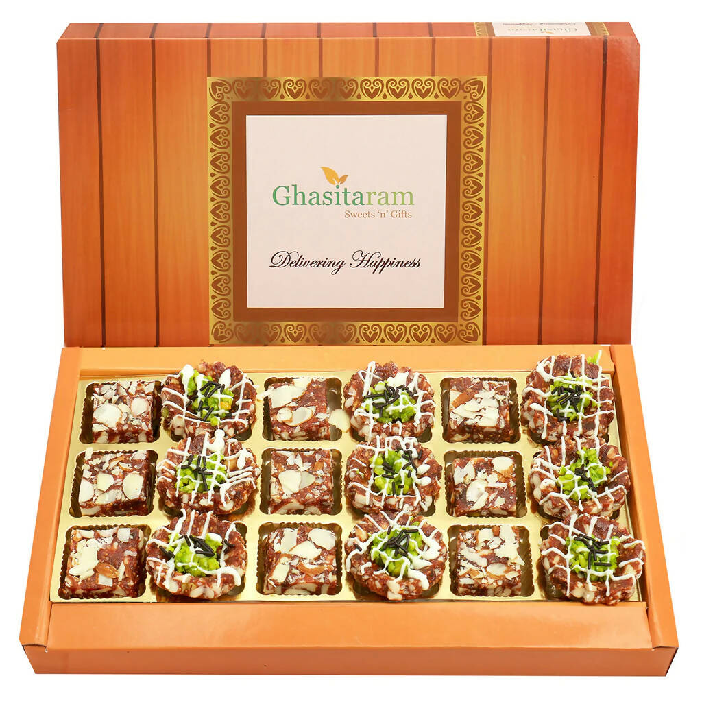 Buy Ghasitaram Assorted Anjeer Sweets Online at Best Price.