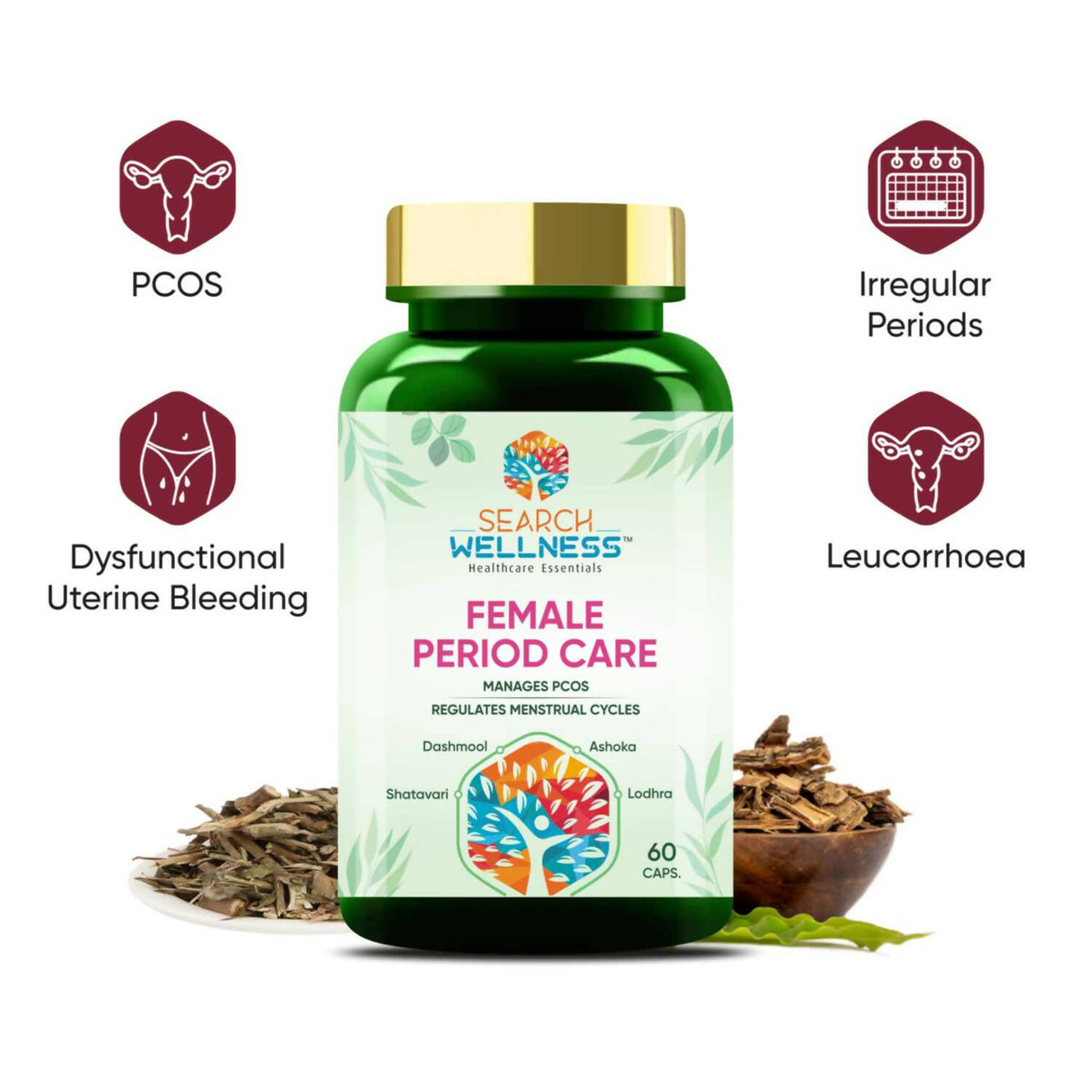 Buy Search Wellness Female Period Care Capsules Online at Best Price ...