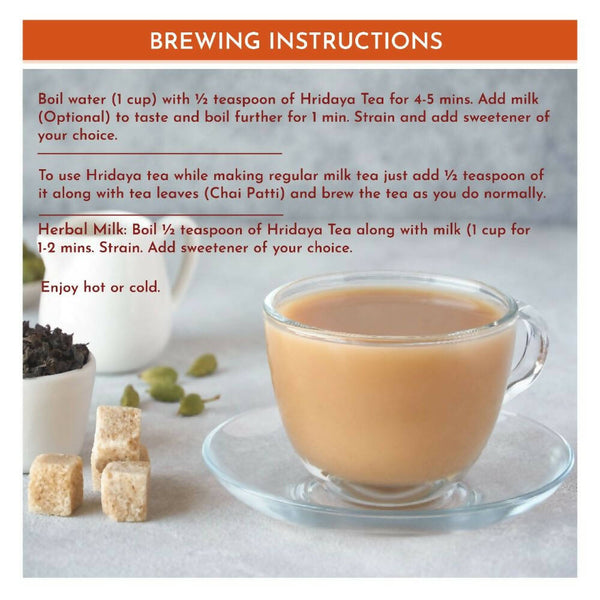 Buy Satv Hridaya Herbal Milk Tea Online at Best Price.