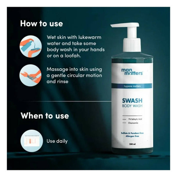 Buy Man Matters SWASH Bodywash Online at Best Price | Distacart