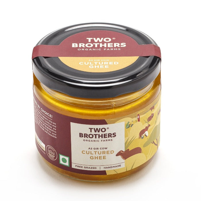 Buy Two Brothers Organic Farms A2 Gir Cow Cultured Ghee online