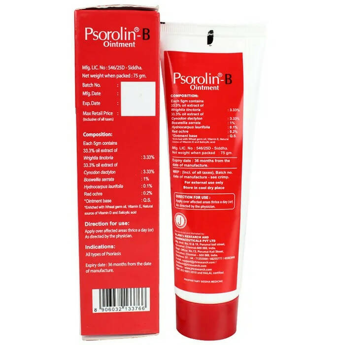 Buy Dr. Jrk's Psorolin-B Ointment Online at Best Price | Distacart