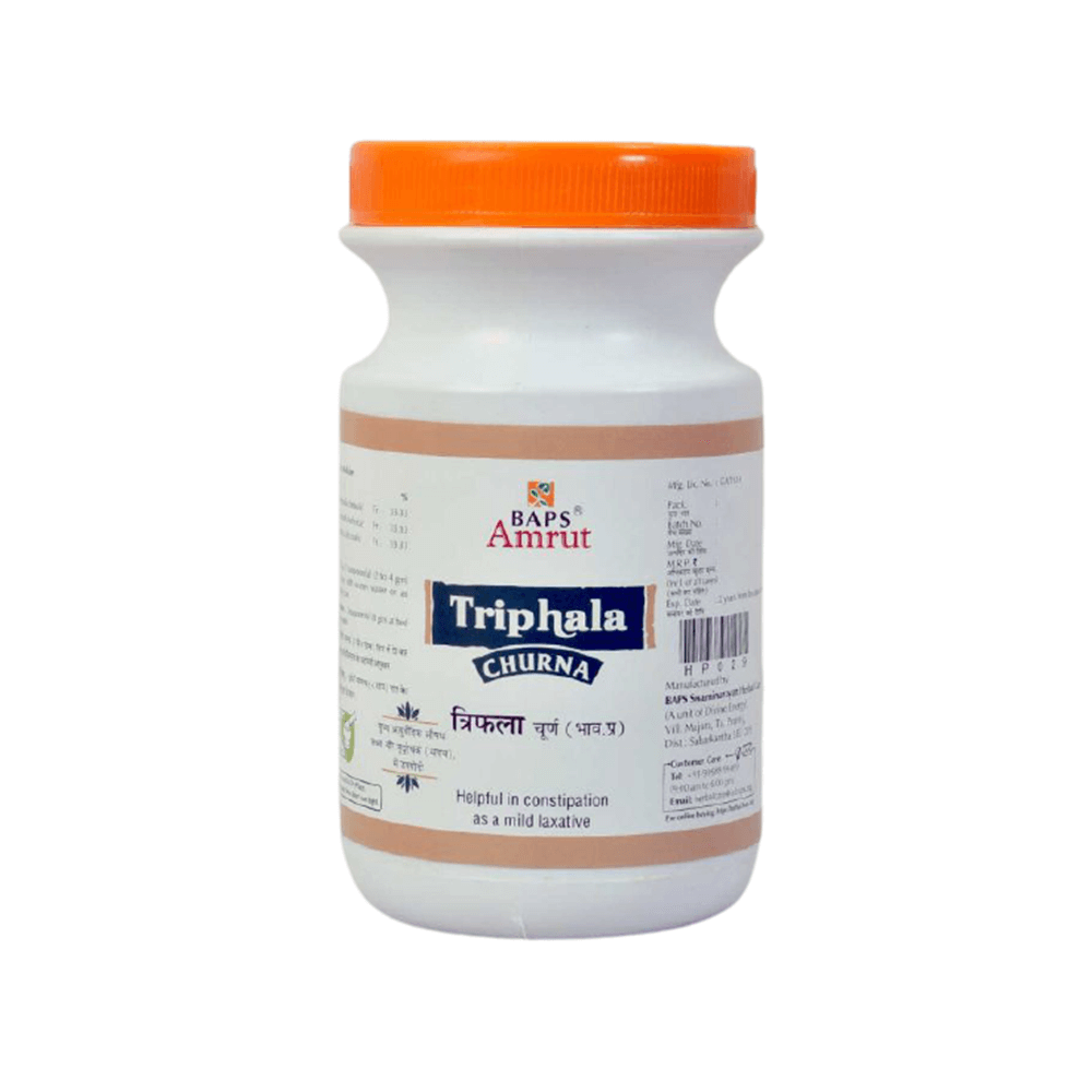 Shop Baps Amrut Triphala Churna Online at Lowest Price. Indian Store