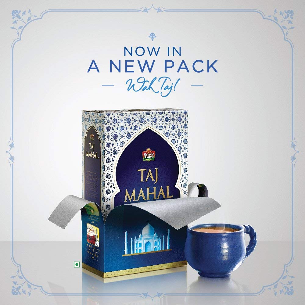 Brooke Bond Taj Mahal Tea - India's Premium Chai, Rich & Flavourful Te ...