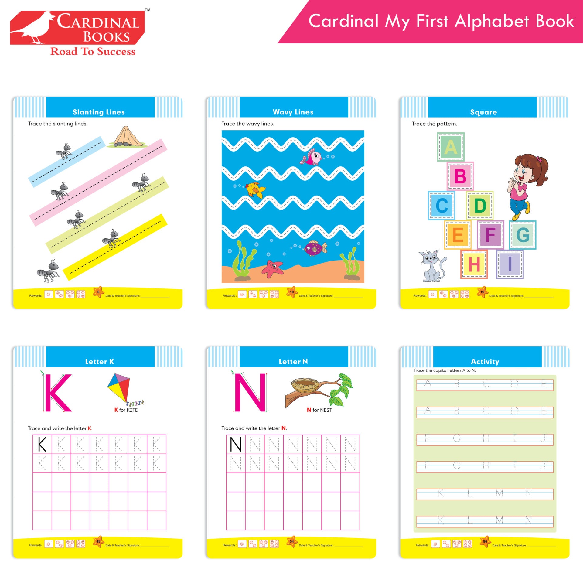 Buy Cardinal My First Alphabet Books Set of 4| Alphabet Picture Book ...