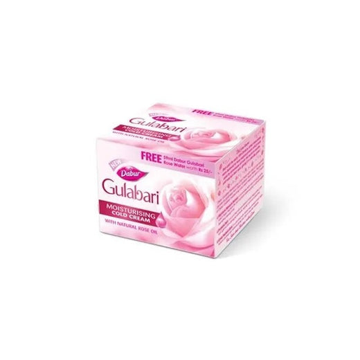 Dabur Gulabari Moisturizing Cold Cream - 100ml with Free Dabur Gulabar