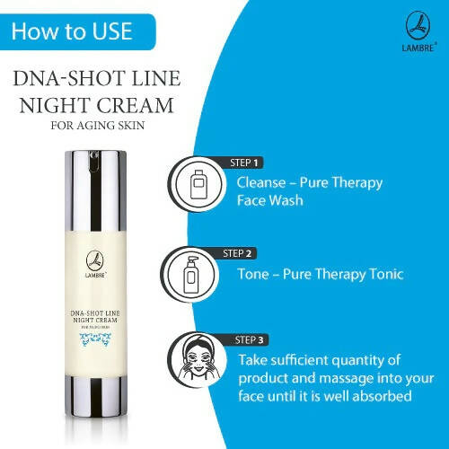 Buy Lambre DNA-Shot Line Anti-Aging Night Cream For Aging Skin Online at Best Price | Distacart