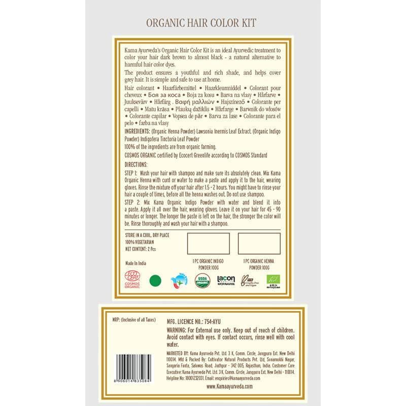 Buy Kama Ayurveda Organic Hair Color Kit online