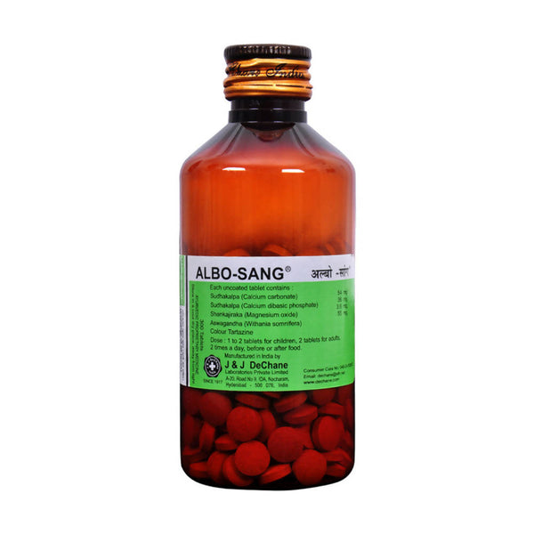 Buy J & J Dechane Ayurvedic Albo Sang Tablets Online at Best Price ...