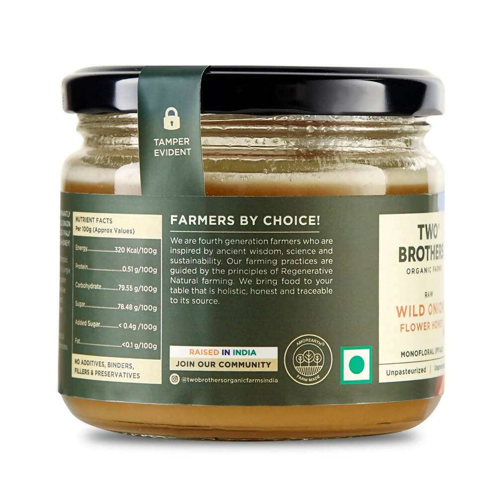 Buy Two Brothers Organic Farms Wild Onion Flower (Pyaji) Honey, Raw ...