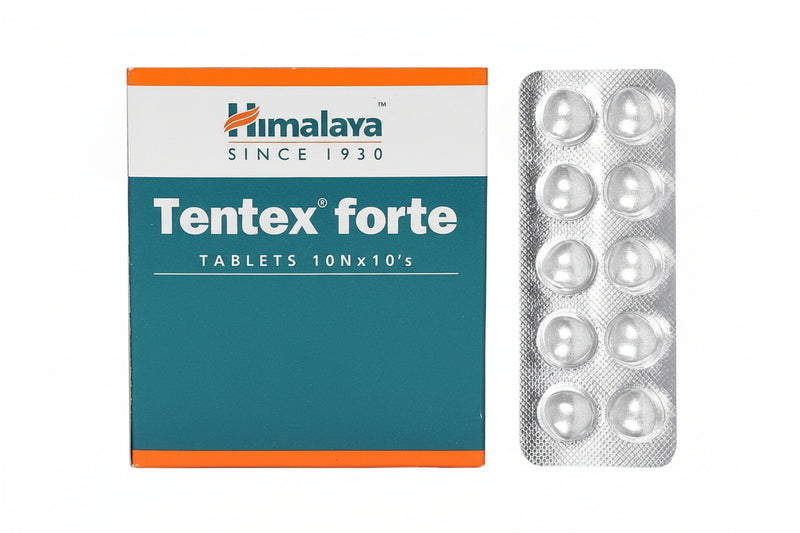 Himalaya Tentex Forte Tablets - 10 Tablets (Pack of 10) - Distacart