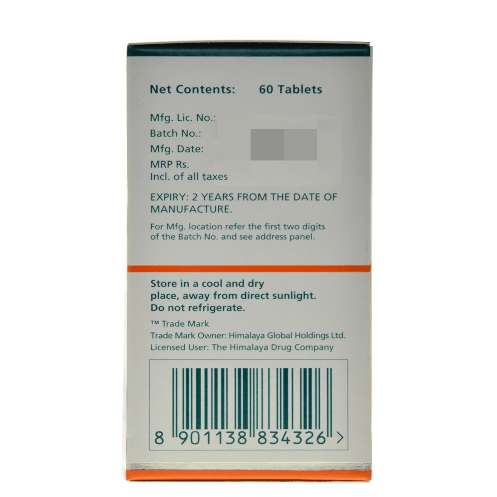 Buy Himalaya Wellness Pure Herbs Lasuna Cardiac Wellness - 60 Tablets ...