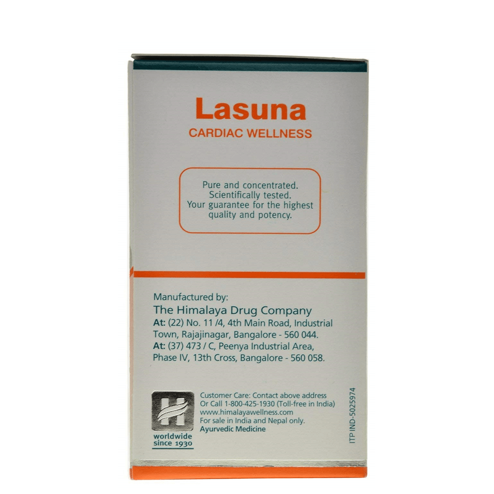 Buy Himalaya Wellness Pure Herbs Lasuna Cardiac Wellness Online at Best ...