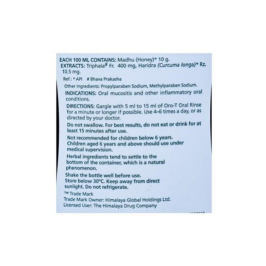 Oro-T Oral Rinse Liquid