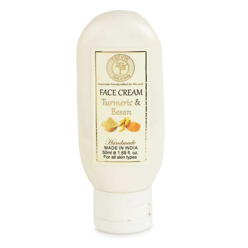 Buy Tatvik Ayurveda Turmeric & Besan Face Cream Online at Best Price ...