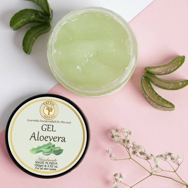 description tatvik ayurveda aloevera face gel the tatvik bath body aloevera face gel is a water ...