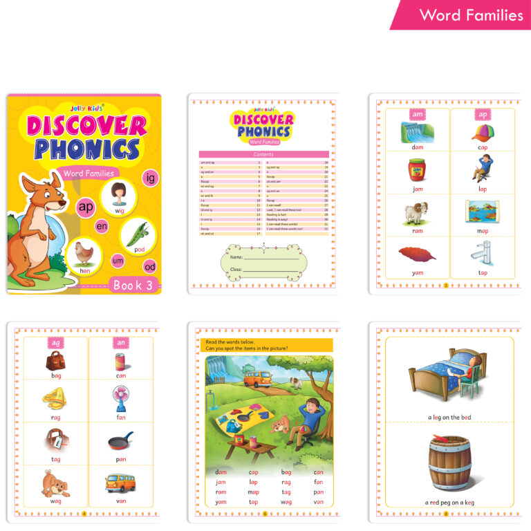 Buy Jolly Kids Discover Phonics Book Set (Set of 5) | Vowel Letter ...