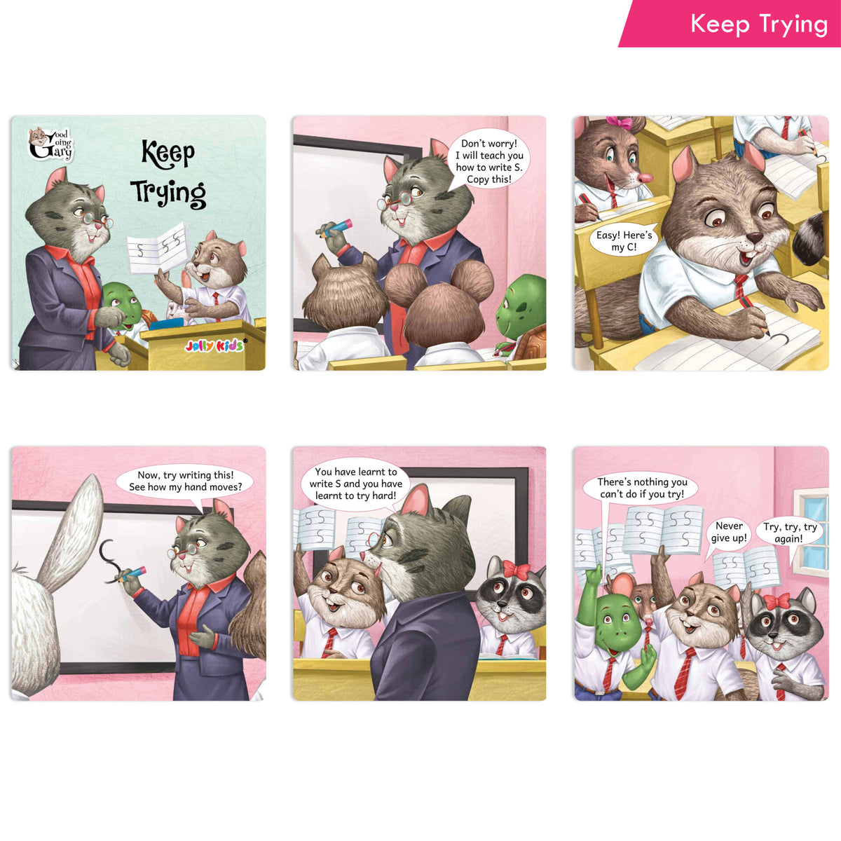 Jolly Kids Good Going Gary Character Building English Story Books for ...