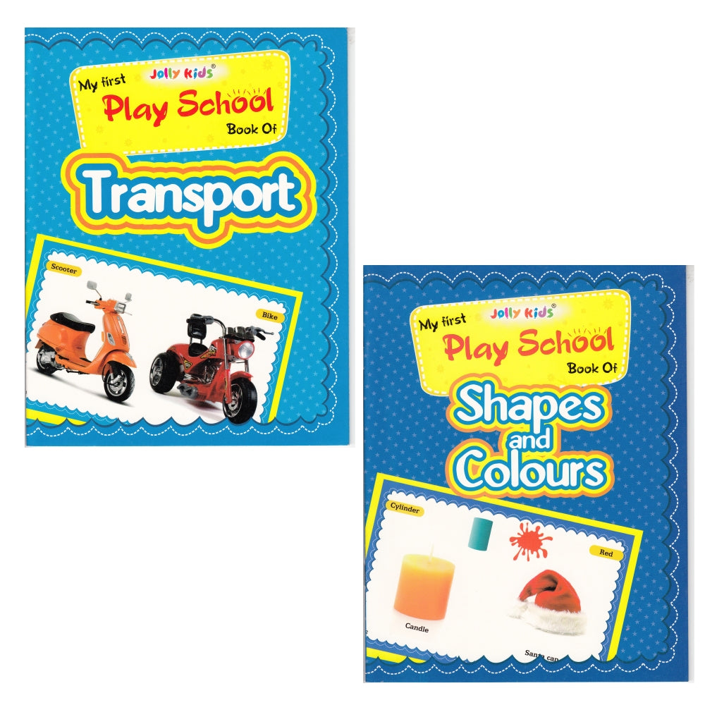 Buy Jolly Kids My First Play School Book Set of 7| Ages 1 - 4 Year ...