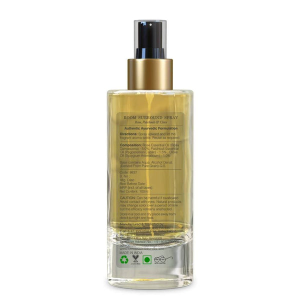 Buy Forest Essentials Room Surround Spray Rose, Patchouli & Clove ...