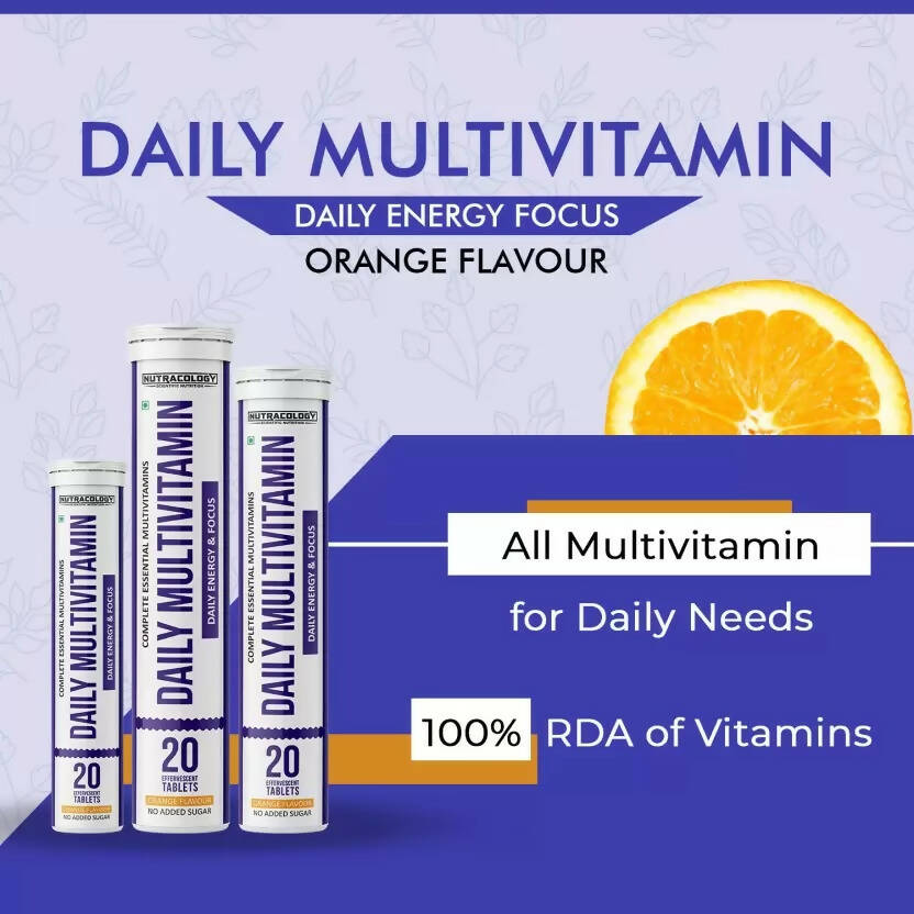 Buy Nutracology Daily Multivitamin Effervescent Tablets With Vitamins